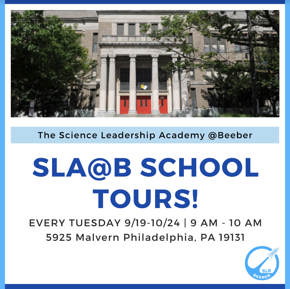 Science Leadership Academy at Beeber – The School District of Philadelphia